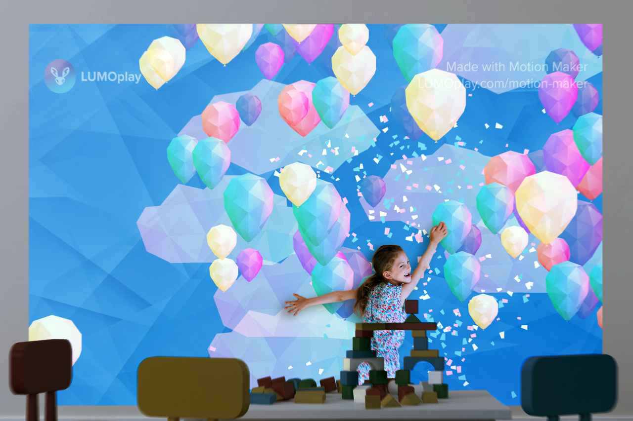 Free interactive projection app from LUMOplay | LUMOplay