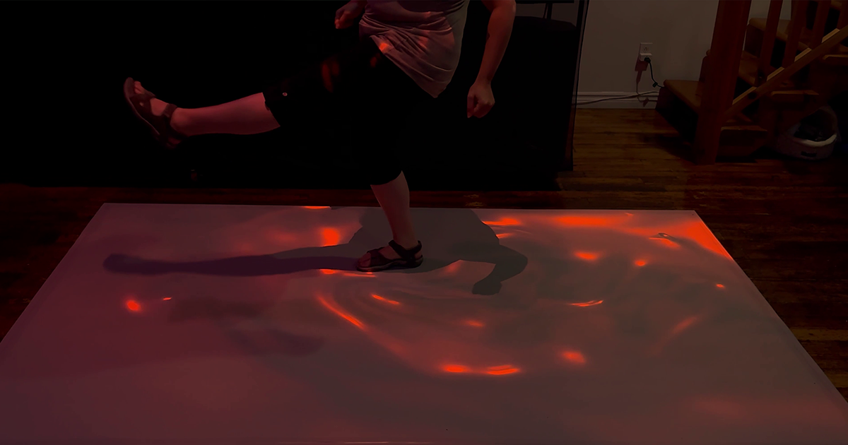 This 3D Blood Floor is ideal for your next Halloween party! | LUMOplay