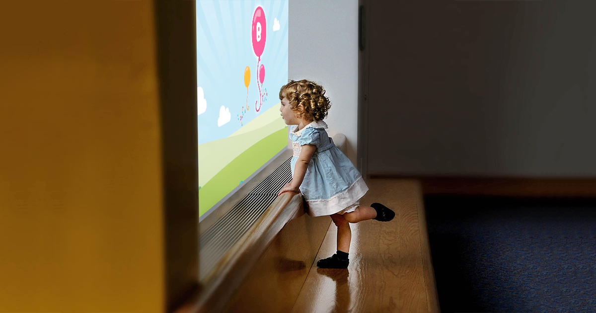 Get the Alphabet Balloons interactive wall game from Lumo Play! | LUMOplay